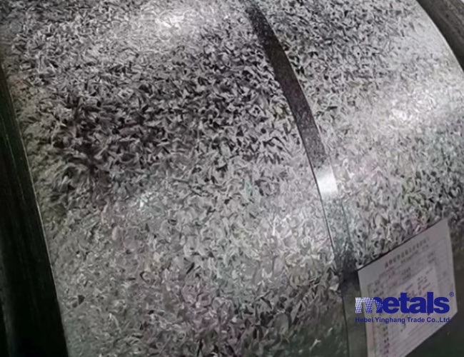 HDG Z100g Galvanized GI Steel Coil Steel Regular Spangle ASTM A653