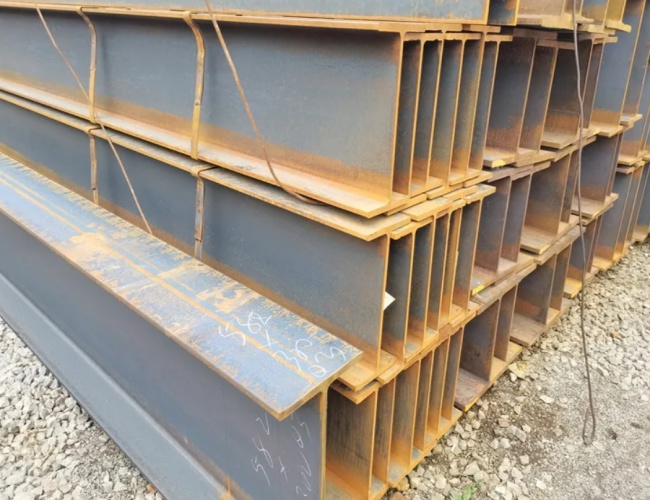 Mild Universal Structural Steel Beams Profiles SS400 Q235B
