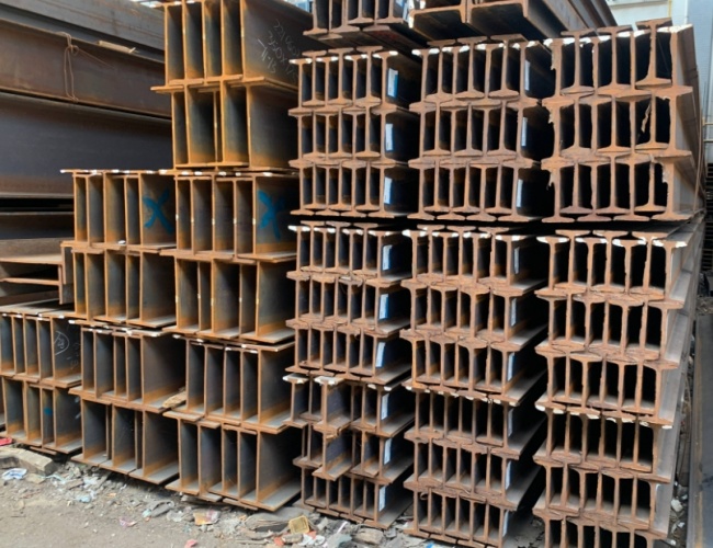 Mild Universal Structural Steel Beams Profiles SS400 Q235B