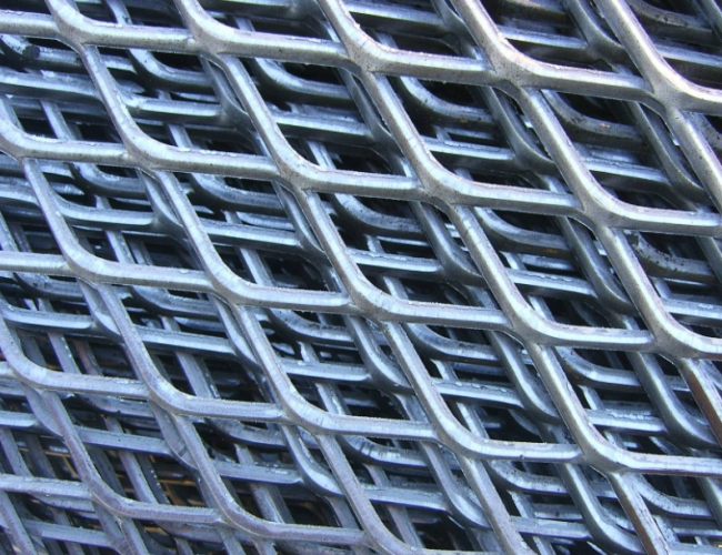 OEM Aluminium Expanded Metal Mesh Sheet Grill Wire 4x8 Diamond Hole