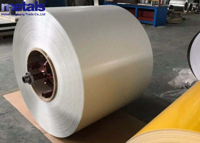 Double Coated PPGL PPGI Steel Coils Steel Roofing Sheets For Wall Cladding