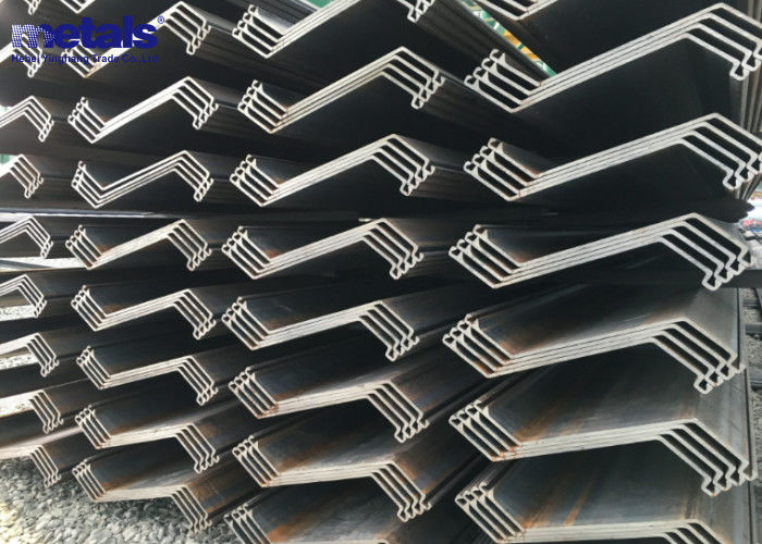 Z Type Steel Sheet Retaining Wall piling Contractor For Permanent Structure