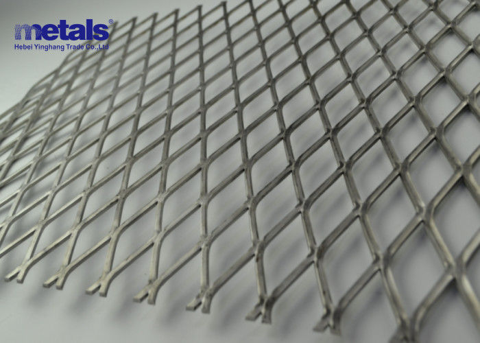 304 Stainless Steel Diamond Expanded Metal Mesh Sheet Heavy Duty