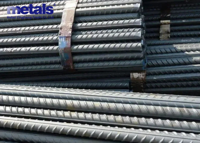 Deformed Threaded Steel Reinforcement Bars For Construction Concrete HRB400