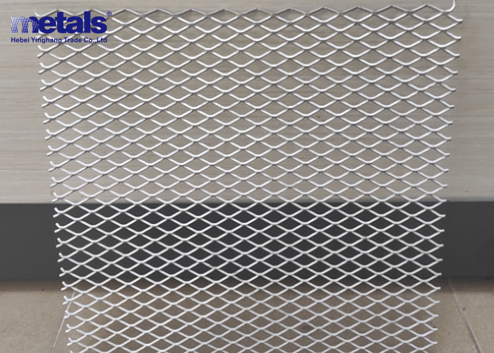 Aluminum Expanded Metal Mesh Sheet Screen Flat Heavy Duty